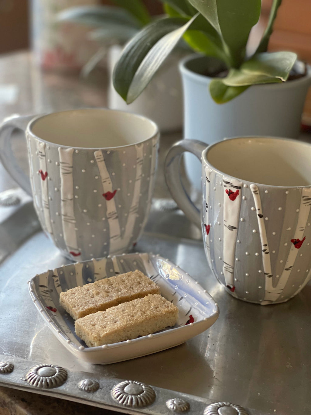 Winter Holiday Mugs | Hand-Painted Ceramic Mugs | Ladybird Ceramics ...