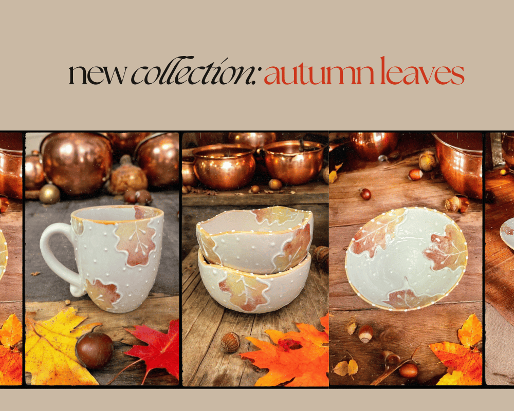 Autumn Ceramic Collection | Fall Hand-Painted Serveware | Ladybird ...