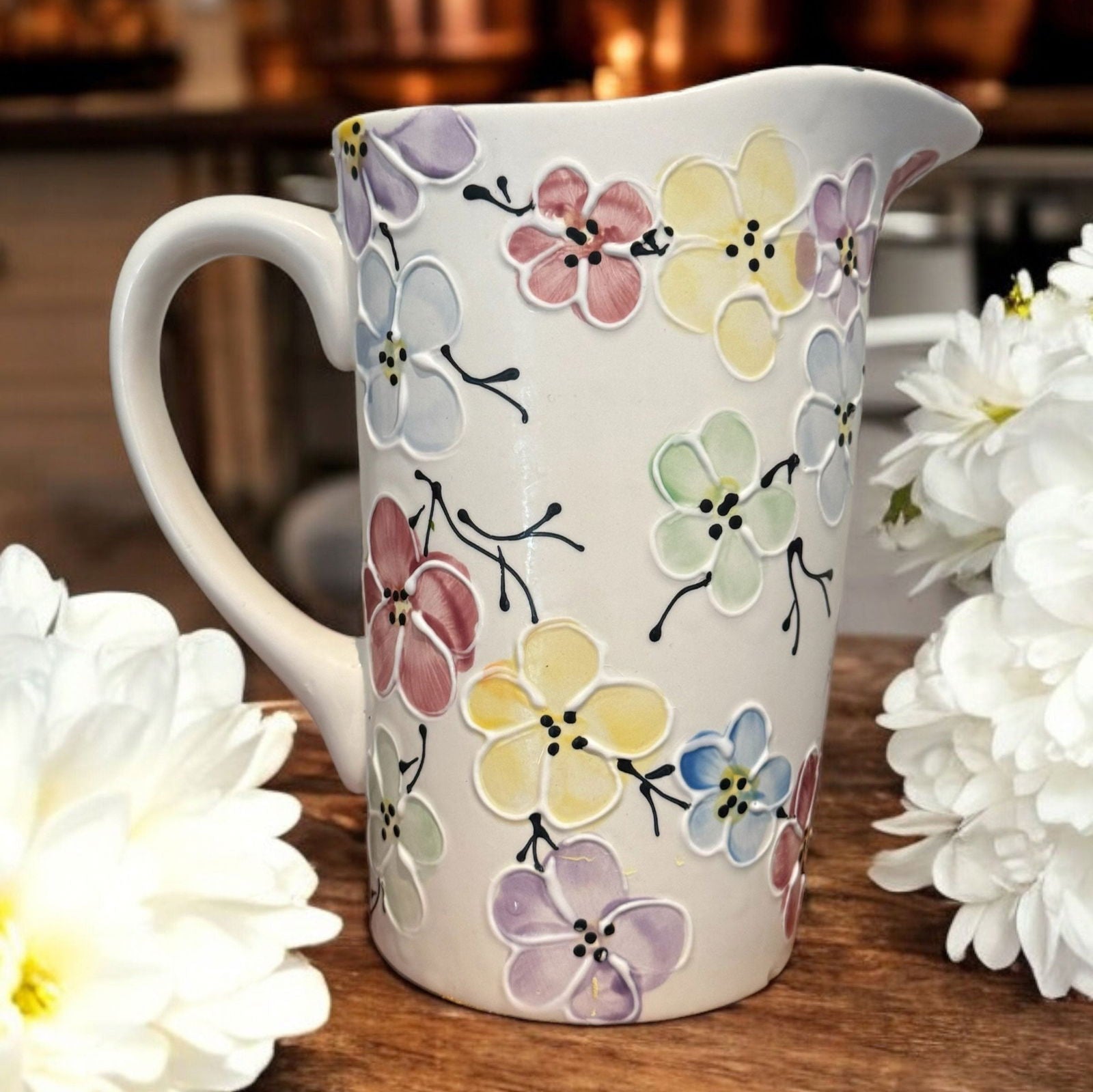 Hand-Painted Milk Bag Pitcher | Ceramic Milk Jug | Ladybird Ceramics ...