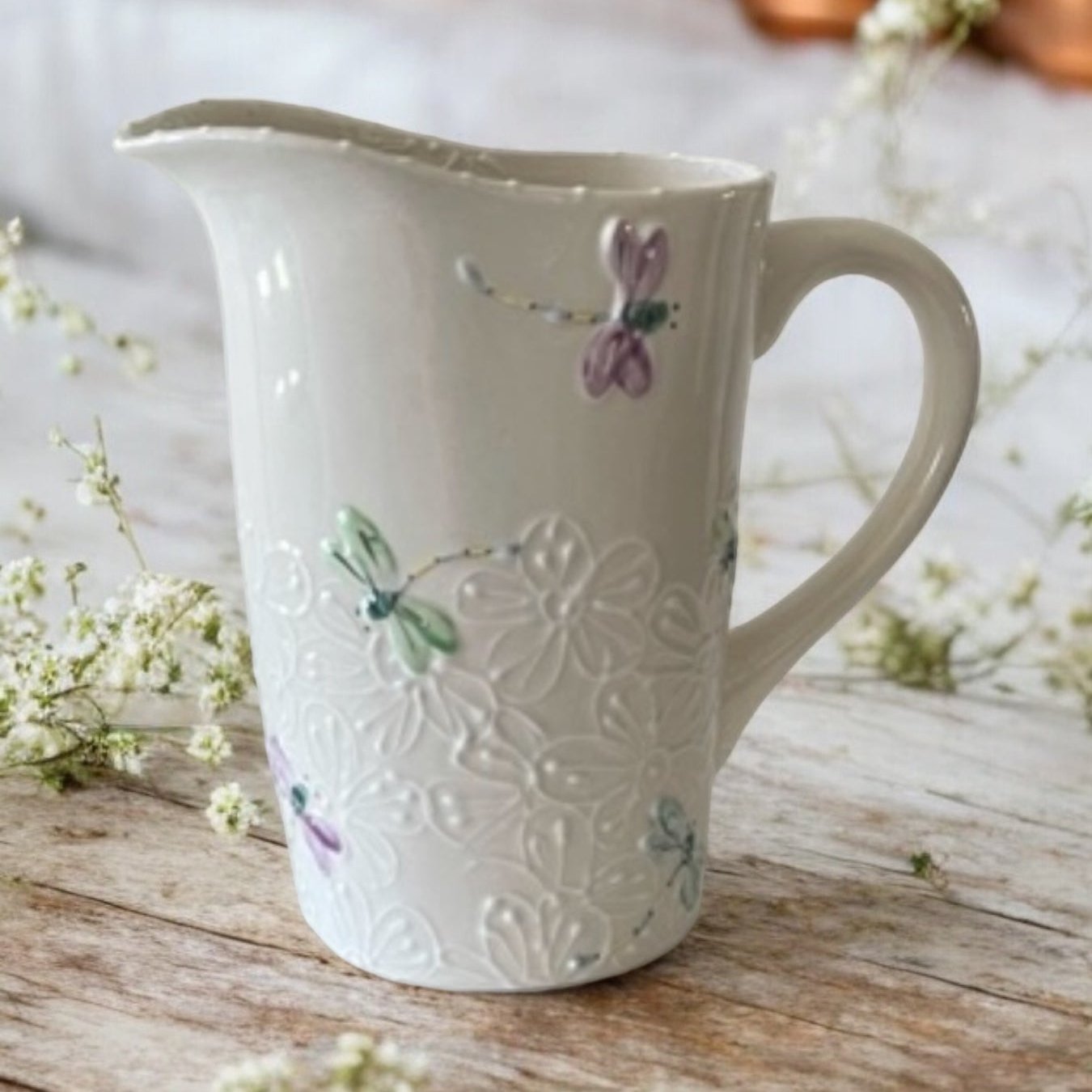 Hand-Painted Milk Bag Pitcher | Ceramic Milk Jug | Ladybird Ceramics ...