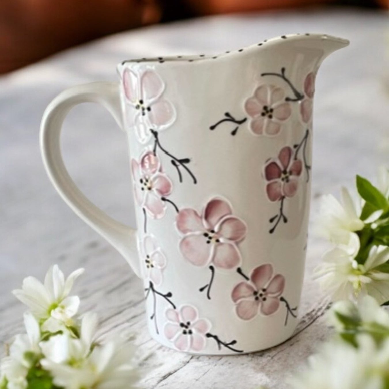 Hand-Painted Milk Bag Pitcher | Ceramic Milk Jug | Ladybird Ceramics ...